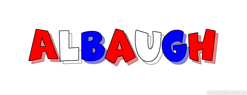 Albaugh Logo | Logo Font Maker