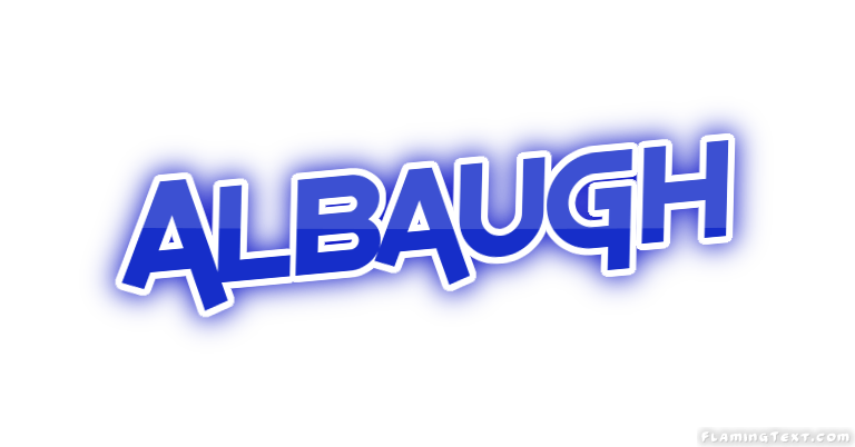 Albaugh Logo | Logo Font Maker