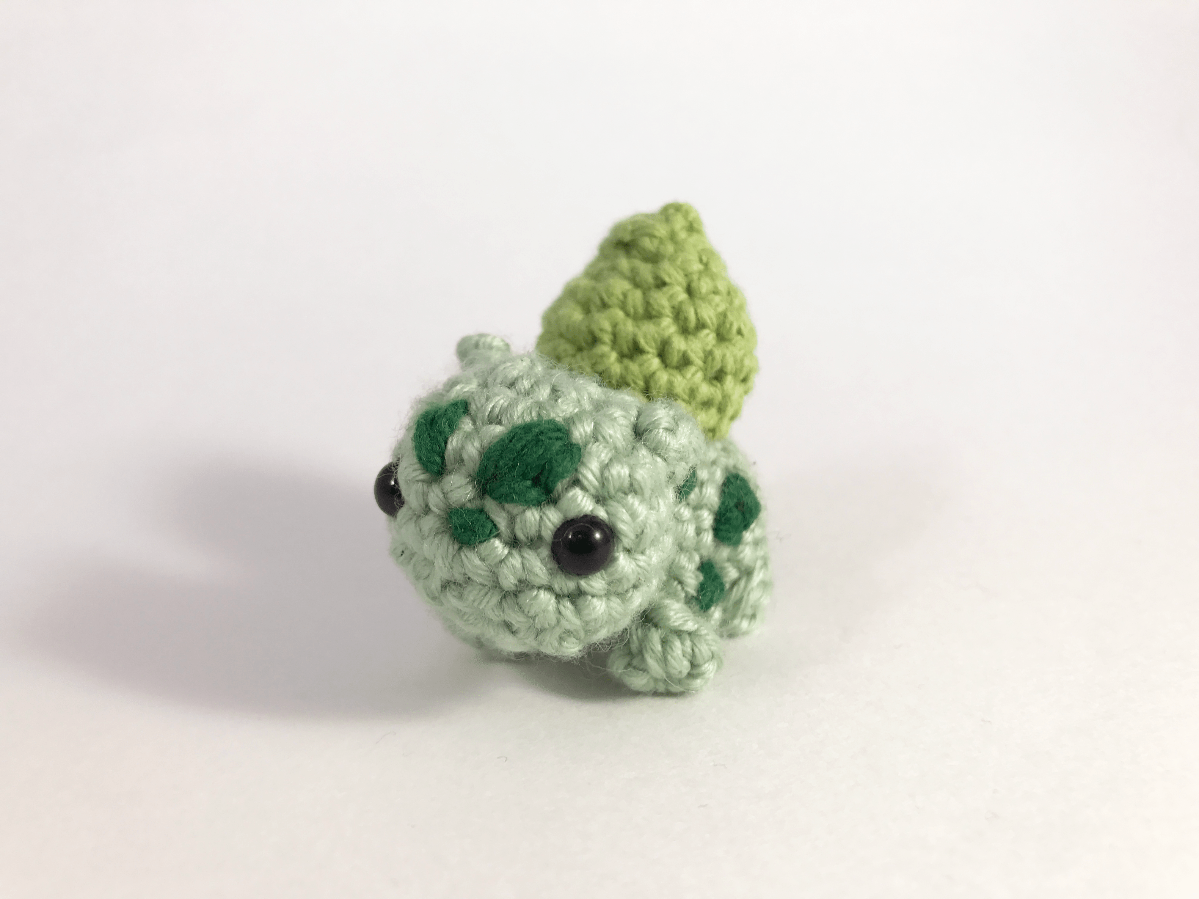 Bulbasaur Mini Amigurumi Pattern - Louie's Loops