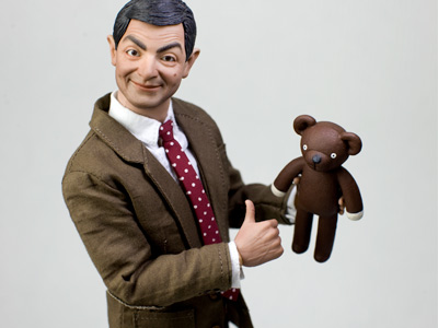 Mr. Bean Toy (Action) Figure by EnterBay! If only it came w/ a Turkey ...