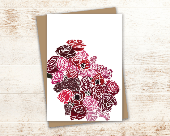 FREE PRINTABLE FLOWER CARDS Crafts Mad in Crafts