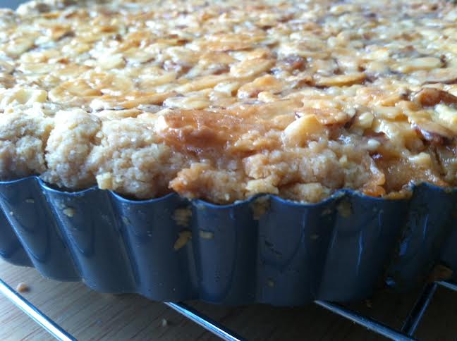 Almond Toffee Tart - Bake This Day Our Daily Bread