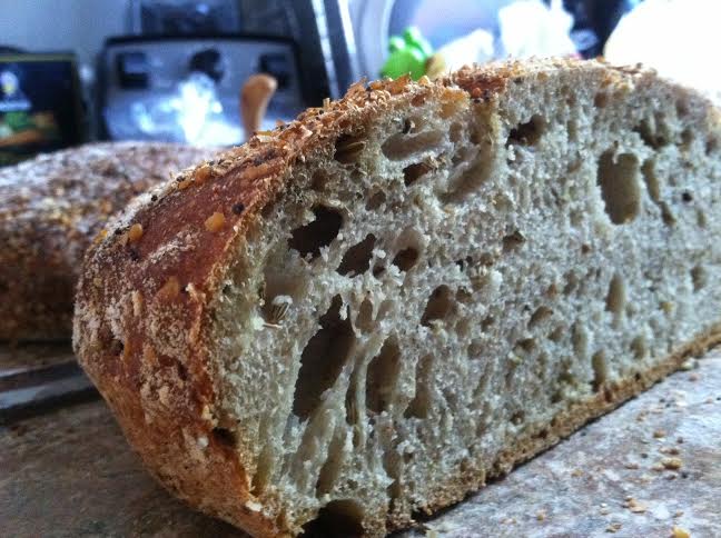 Semolina Tartine Bread and Sudden Spring - Bake This Day Our Daily Bread