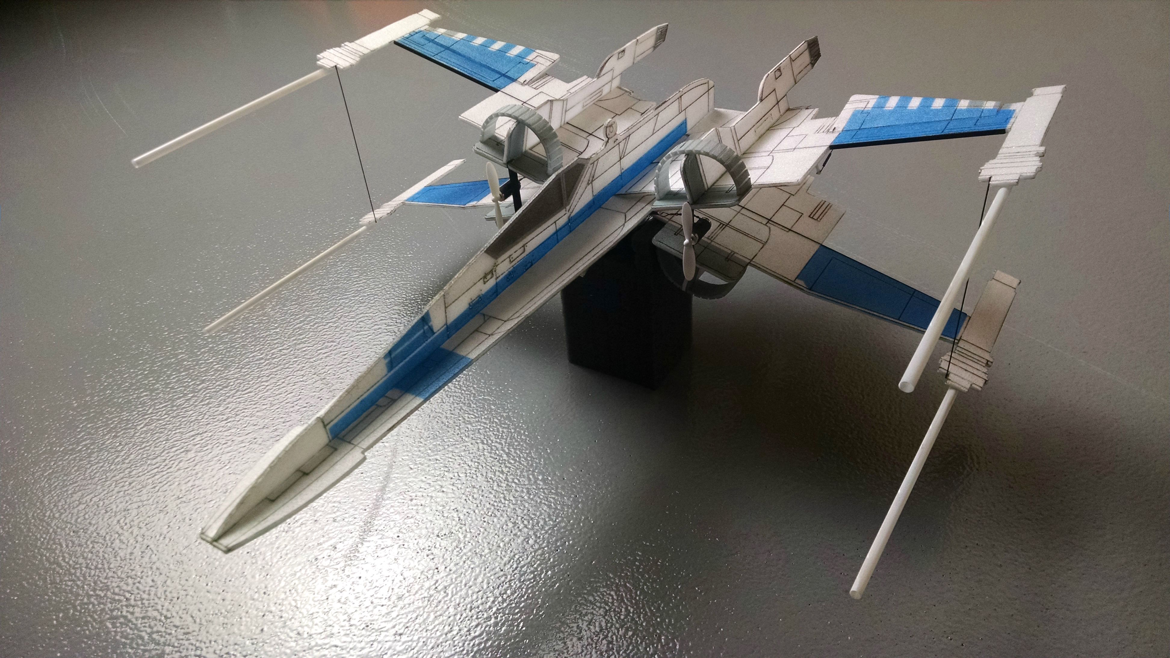 Build a Lightweight Flying Foam R/C X-Wing | Make: