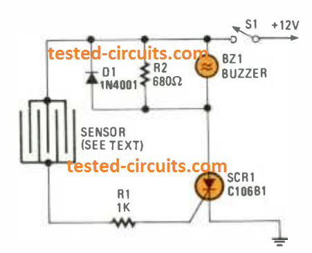 Thyristor Testing Circuit Diagram