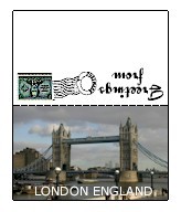 Mini Postcards | London England - MakingFriends