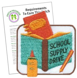 Coat Drive Patch - Oval - MakingFriends