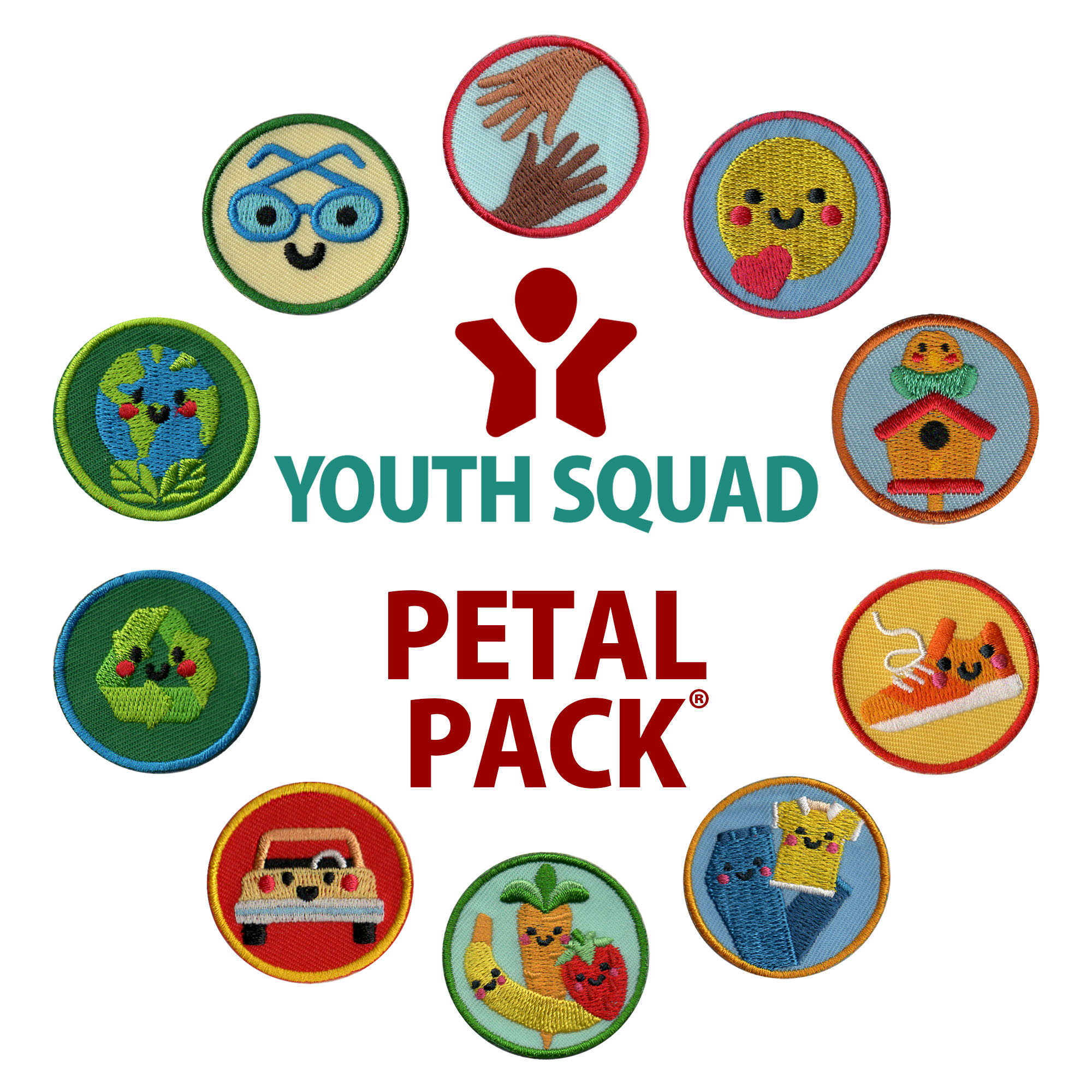 Youth Squad Helper Patches for Petal Pack® - MakingFriends