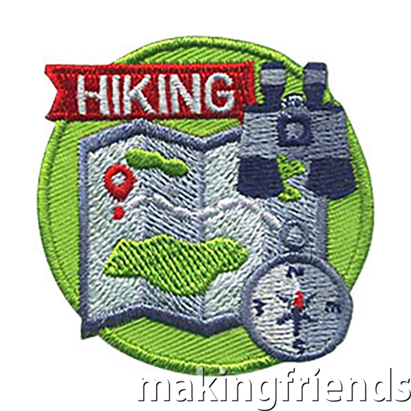 Hiking Patch - Map - MakingFriends