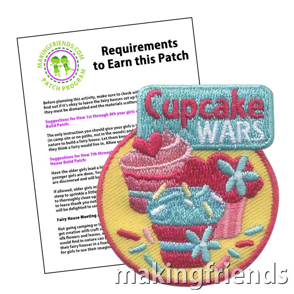 Cupcake Wars Patch Program® - MakingFriends