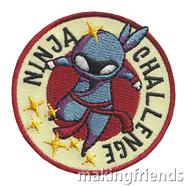 Ninja Challenge Patch - MakingFriends