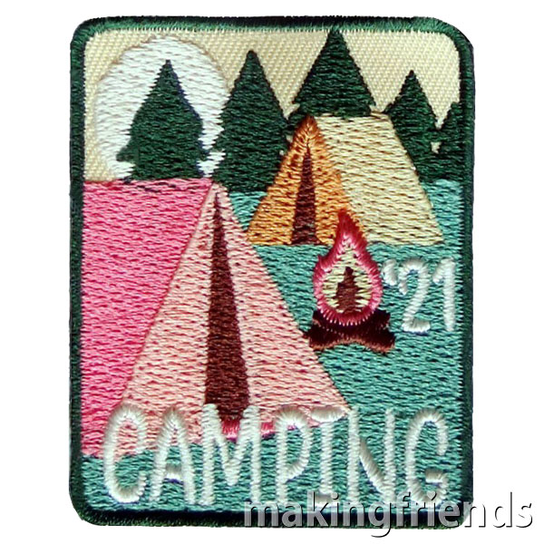Camping 2021 Patch - MakingFriends