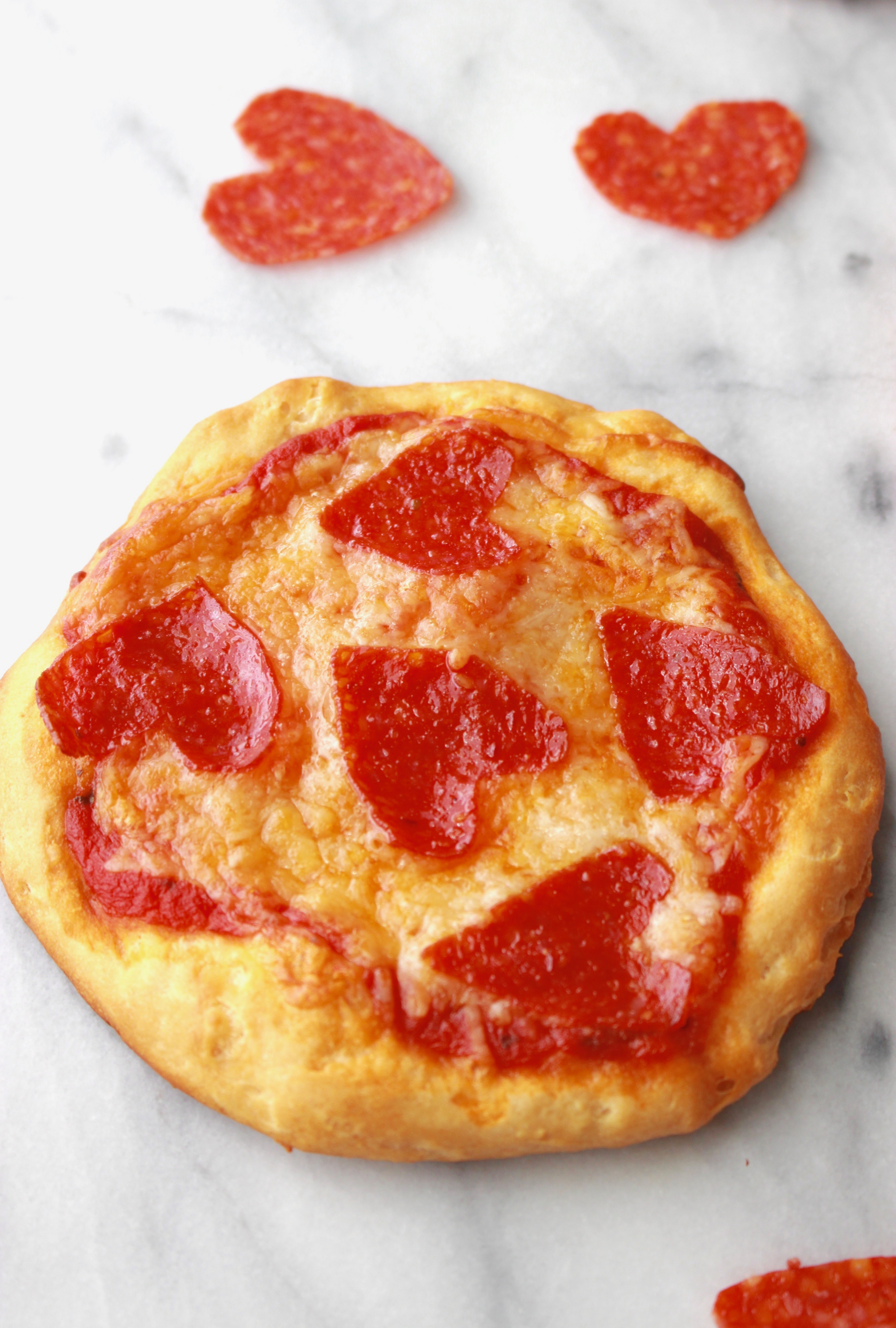 Mini Pepperoni Pizzas with Homemade Pizza Sprinkle • Mandy Jackson