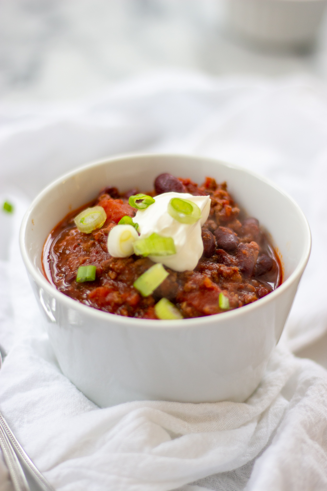 A Not-Soupy Beef Chili (AKA, My Favorite Chili!) • Mandy Jackson