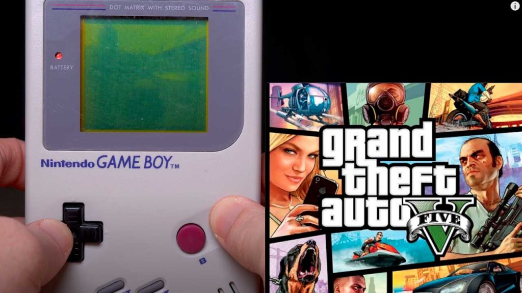 Inacreditável! Confira GTA 5 rodando em um Game Boy - Melhores Jogos ...