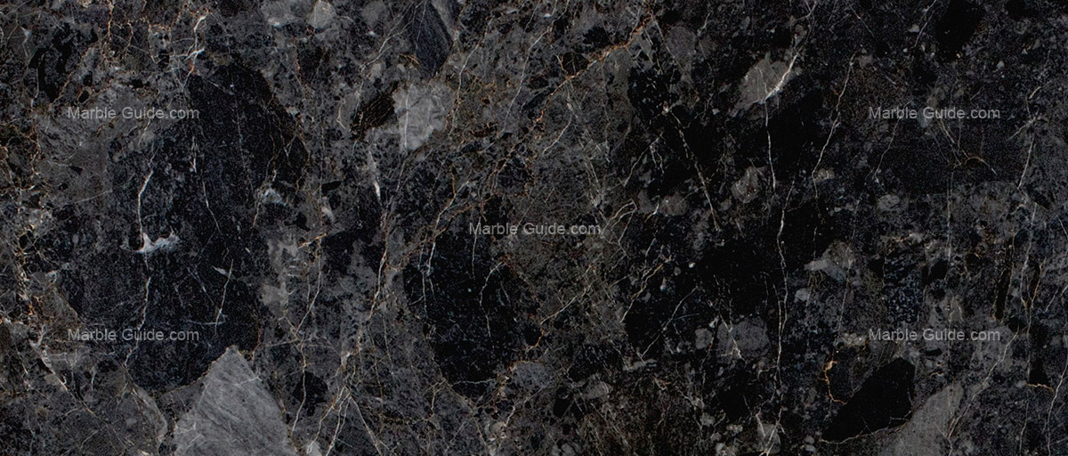 SILVER BLACK Turkish marble | Marble Guide