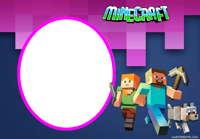 Marcos de MineCraft | Marcos Infantiles