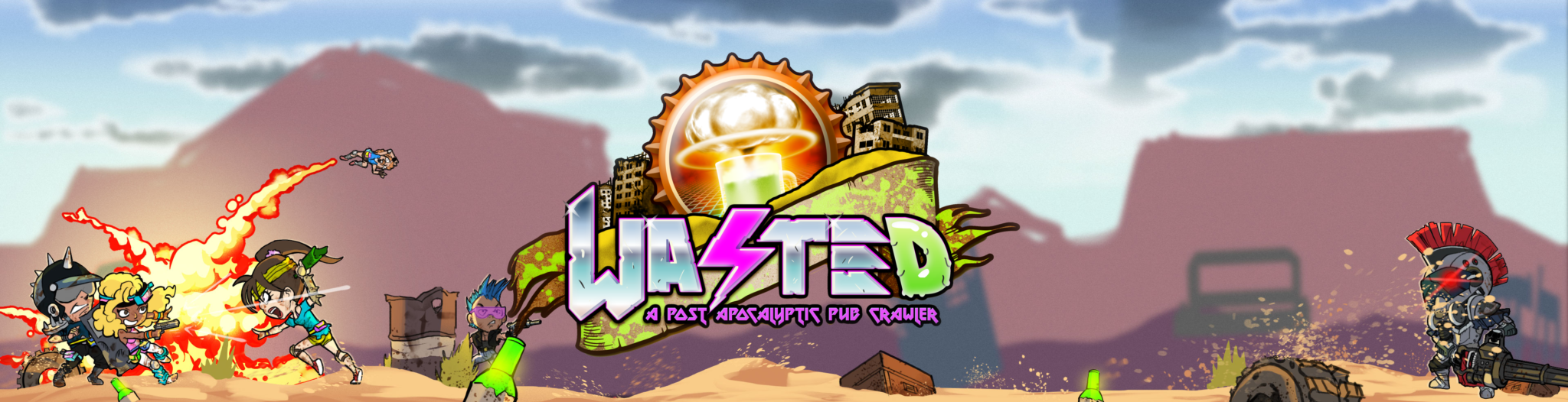 WASTED: A Post-Apocalyptic Pub Crawler Review | Marooners' Rock