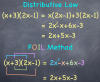 FOIL Method is Distributive Law - Mathematics for Teaching