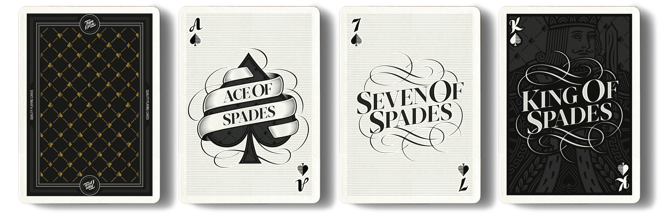 The Type Deck: playing cards with beautiful fonts / Boing Boing