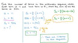 Sum Of Arithmetic Sequence Worksheet