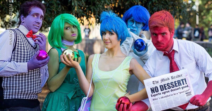 This Inside Out Group Cosplay is Perfect - Media Chomp
