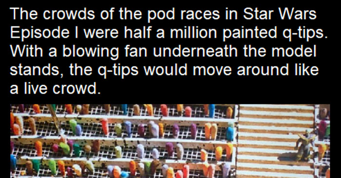 The Podrace Crowds in Star Wars: The Phantom Menace - Media Chomp