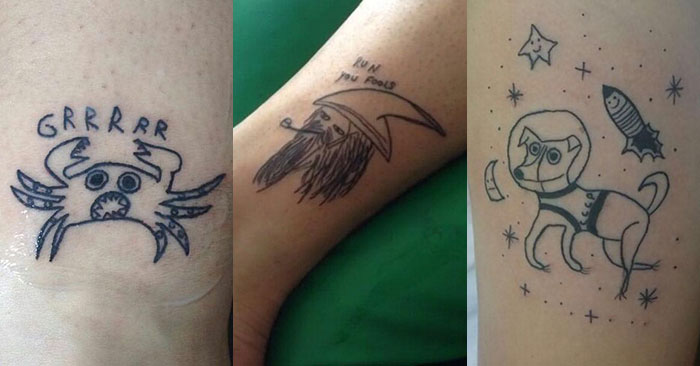 This Artist Can’t Draw But People Love Her Ugly Tattoos - Media Chomp