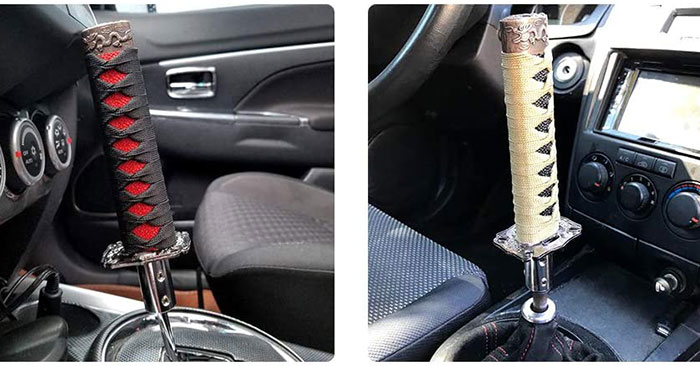 Katana Sword Gear Shift for Your Car - Media Chomp