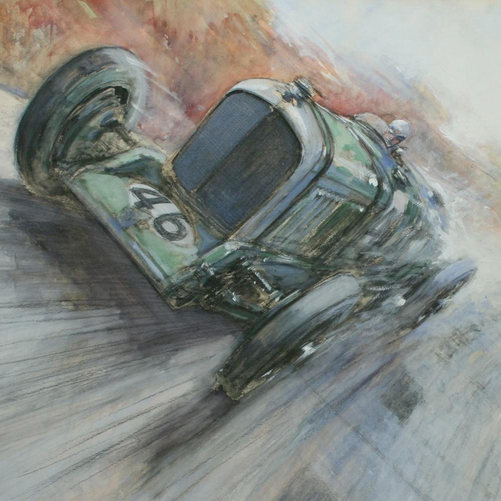 BENTLEY, OLD NO.1 SPEED SIX, BROOKLANDS 500 MILE RACE