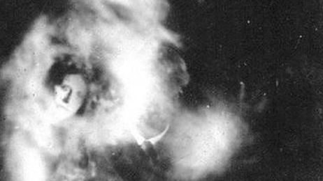 Photograph of 1930s 'ghost woman in ectoplasm' at seance released in ...