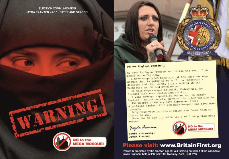 Royal mail refuse to deliver far right group Britain First's campaign ...