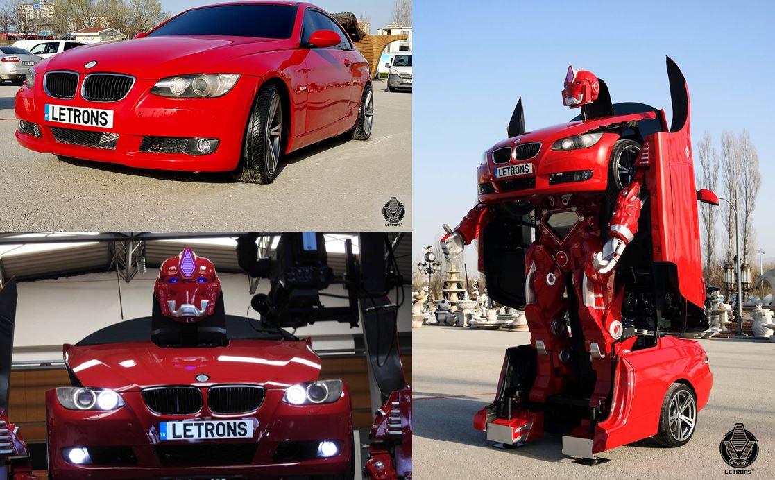 Turkish company called Letrons make real life Transformer out of BMW ...