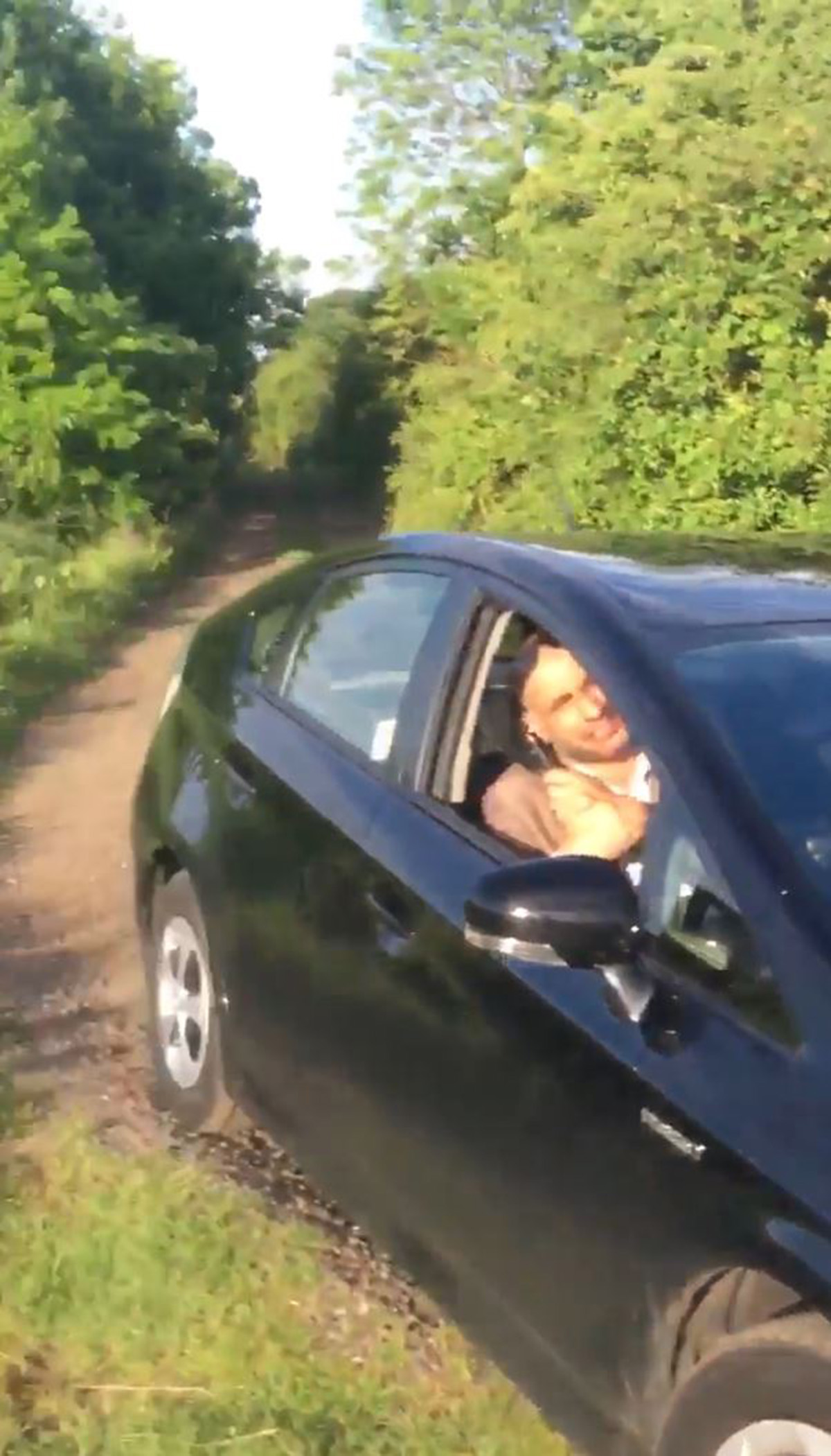 Lost Uber driver caught driving through the middle of a golf course in ...