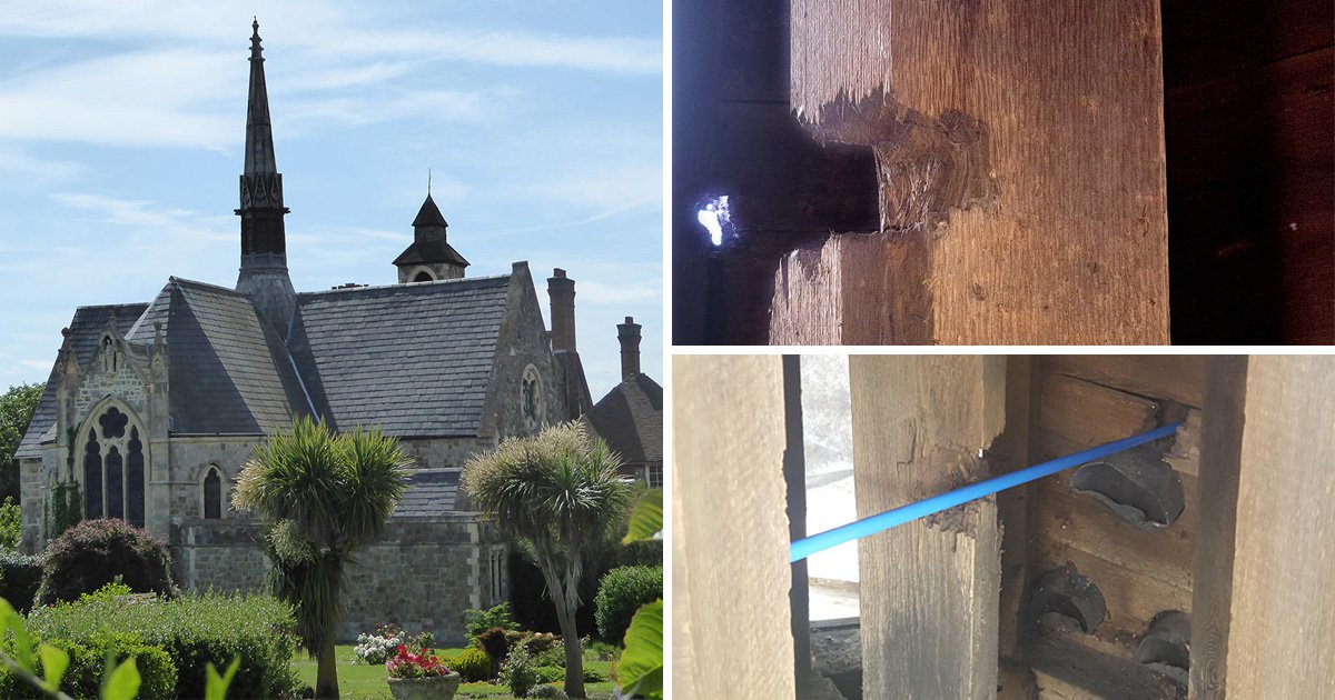 Mystery of church roof that leaked for 75 years finally solved | Metro News