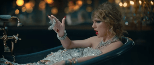 Taylor Swift 'takes revenge' on Kim Kardashian in diamond bath | Metro News