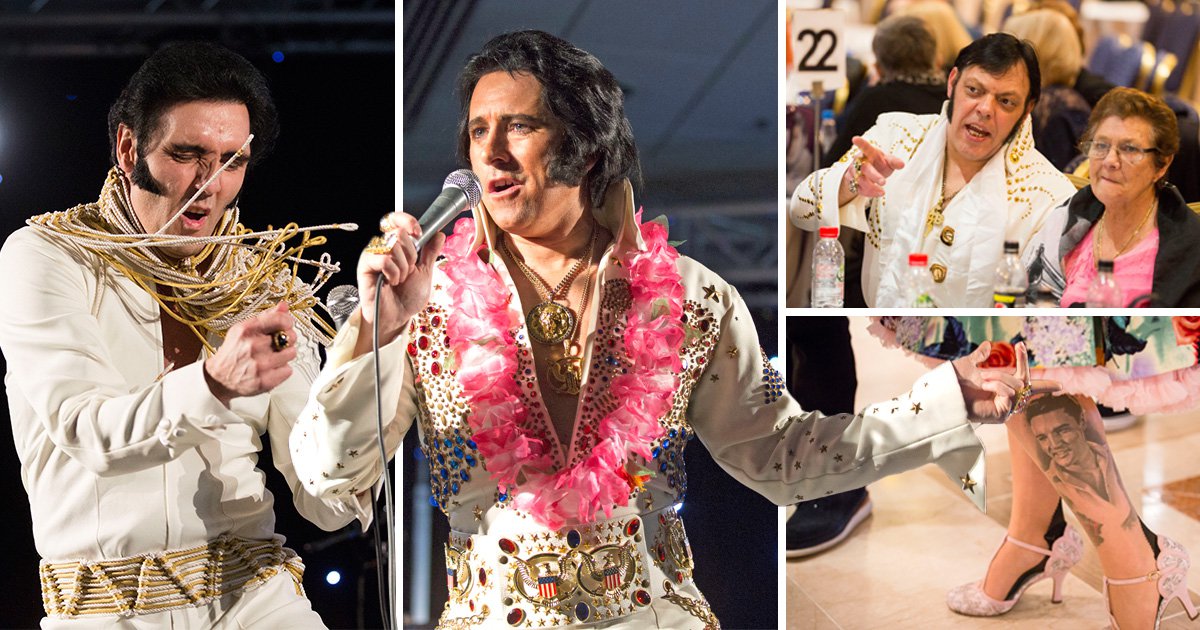 Elvis Presley tribute acts gather at Europe's biggest convention to ...