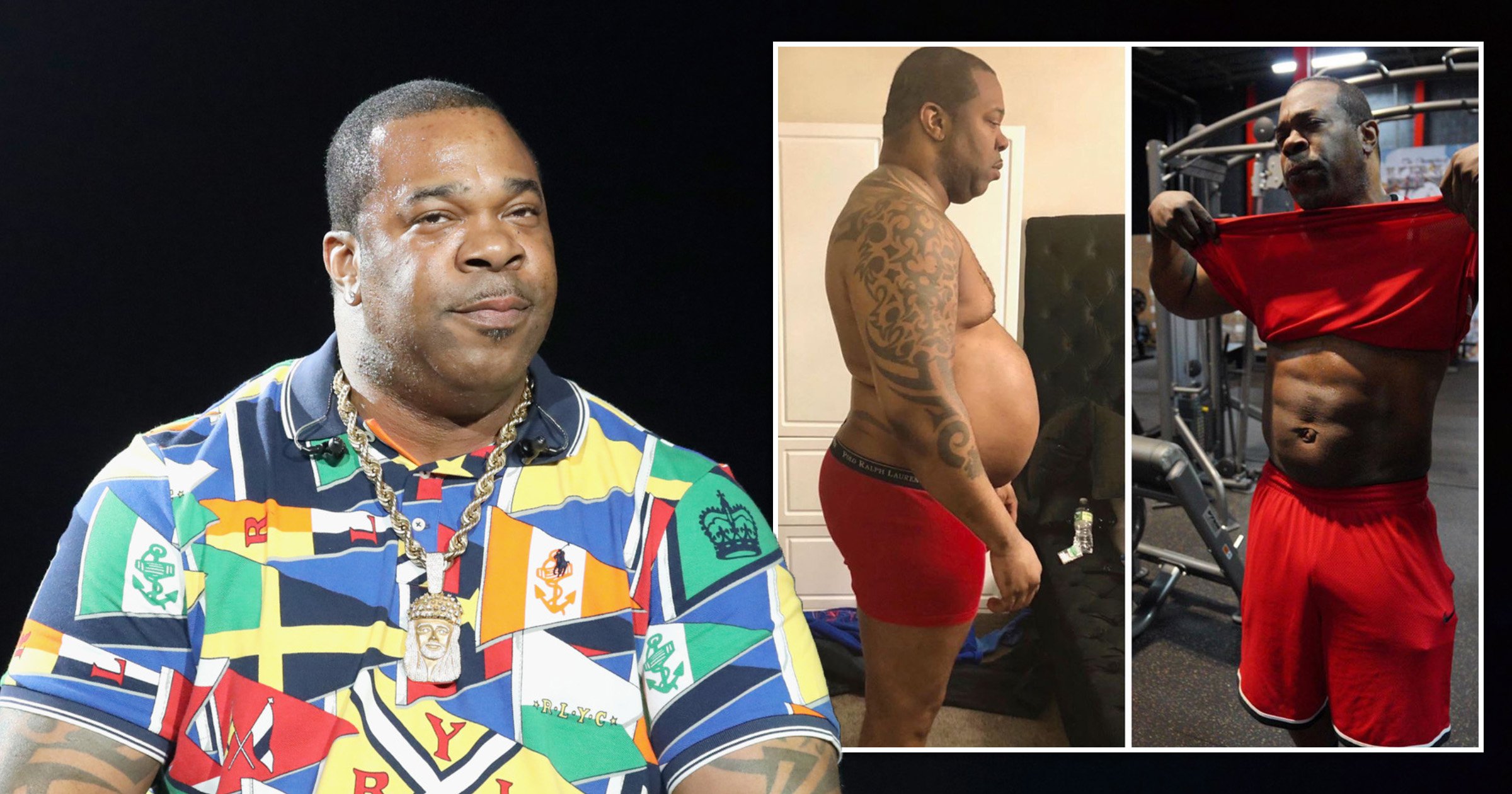 Busta Rhymes shares epic body transformation while promoting new album ...