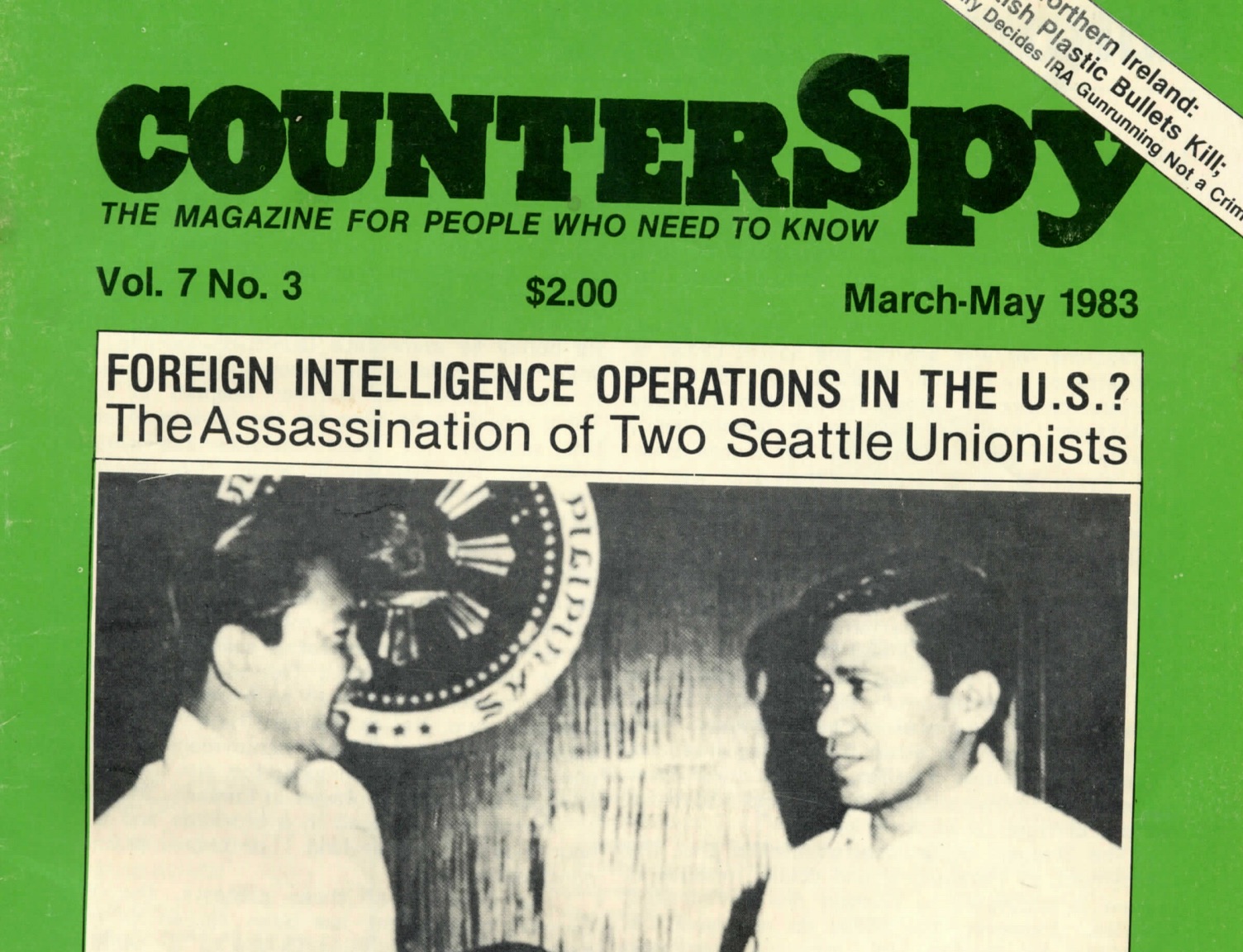 Why was an FBI Informant at the Murder Scene of Gene Viernes and Silme ...