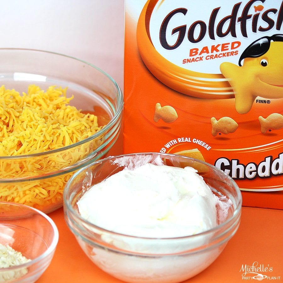 Goldfish Cracker Crusted Cheese Ball | Recipe - Michelle's Party Plan-It