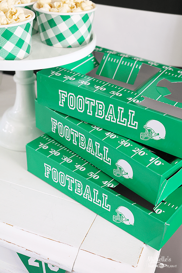 Football Snack Table Ideas for the Big Game - Michelle's Party Plan-It