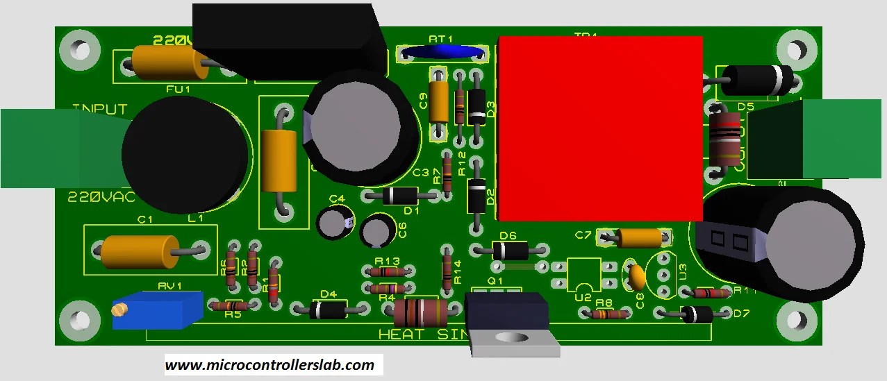 Catia Circuit Board Design Tutorial - Circuit Diagram