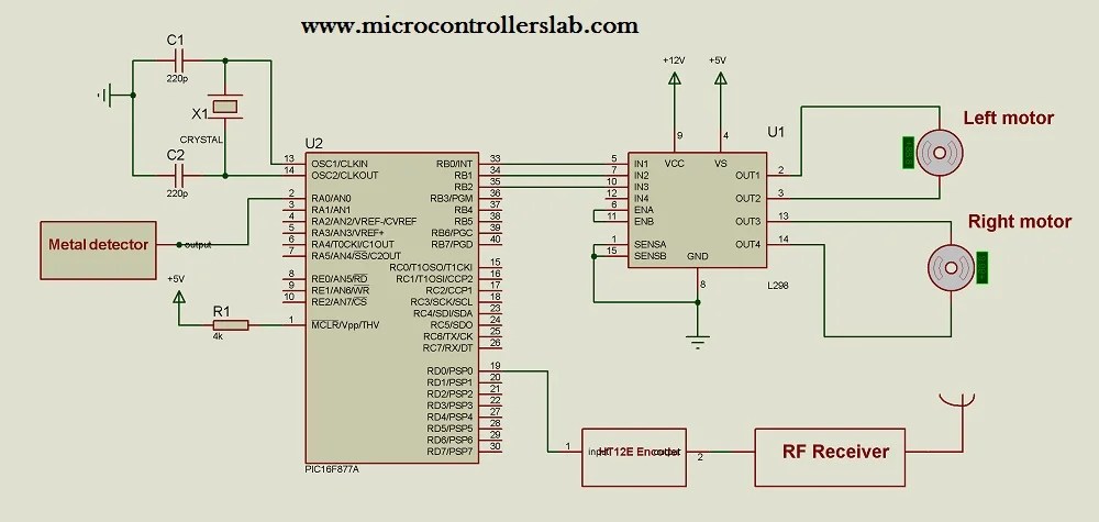 smoke detector circuit diagram using microcontroller - Circuit Diagram