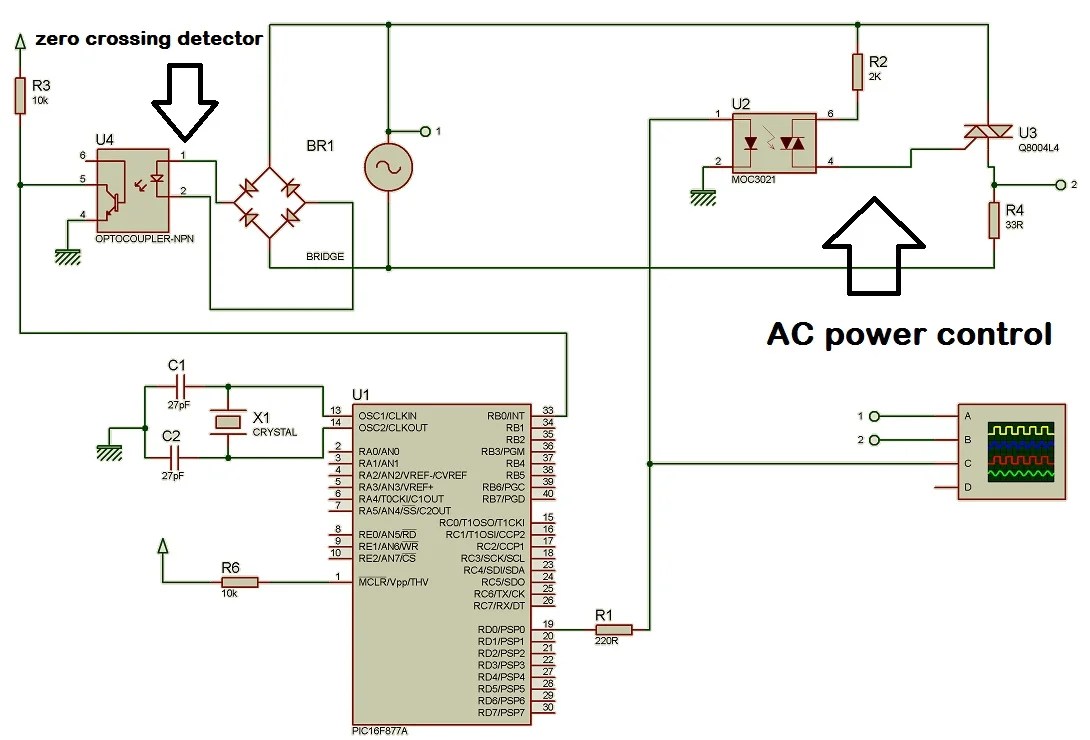 Scr Control Circuit Schematic » Diagram Board