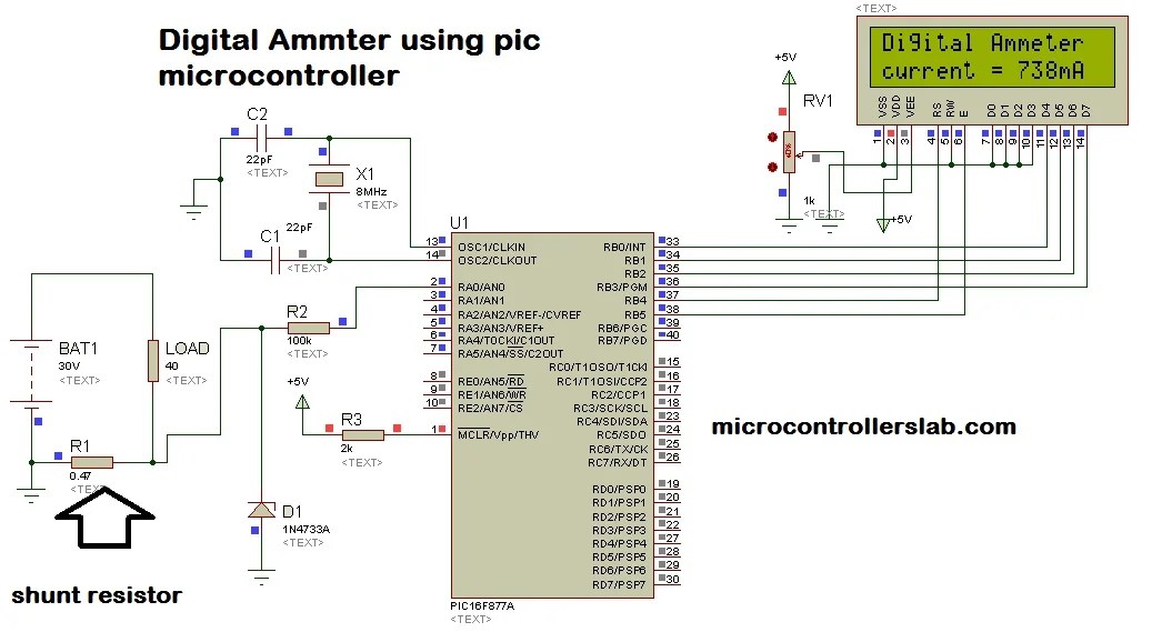 Microcontroller Circuit Diagram Design