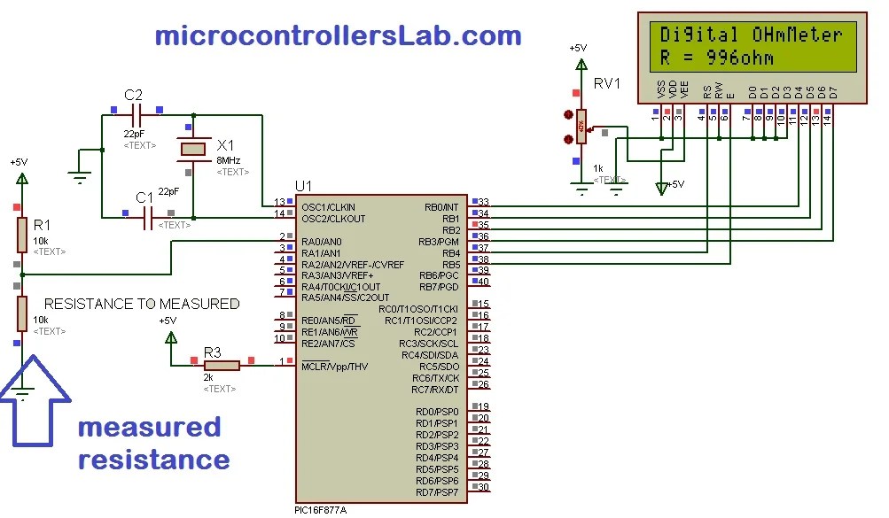 Earth Resistivity Meter Circuit Diagram