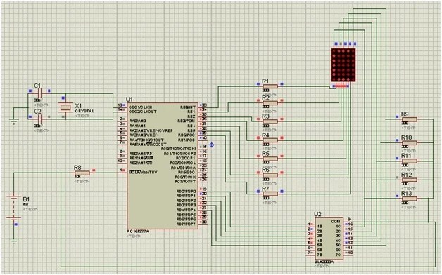 Scrolling Led Display Circuit Diagram - Circuit Diagram
