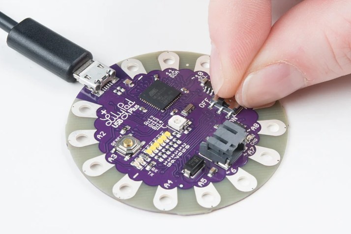 Introduction To Arduino Lilypad Microcontrollers Lab