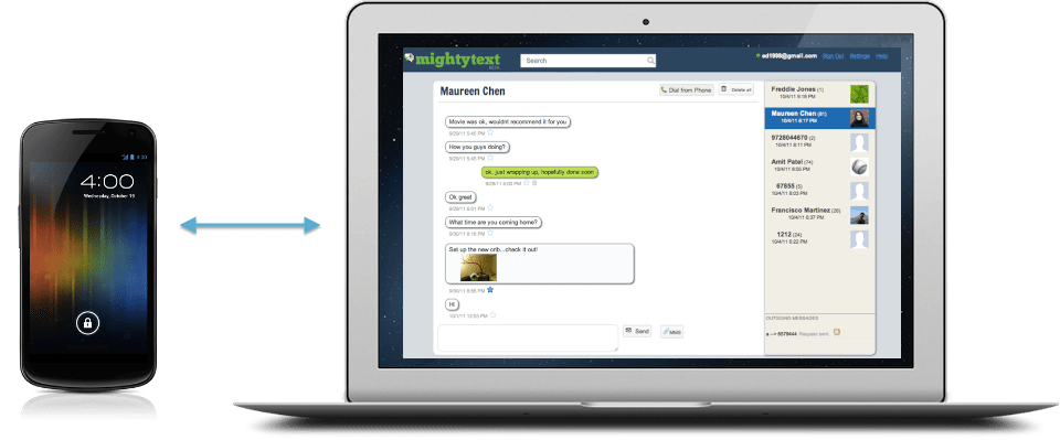 Kako citati i slati SMS poruke sa telefona na kompjuteru racunaru ...