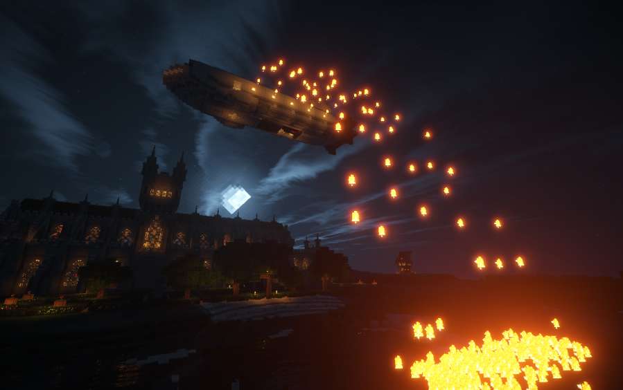 nave aerea minecraft - Minecraft Descargas